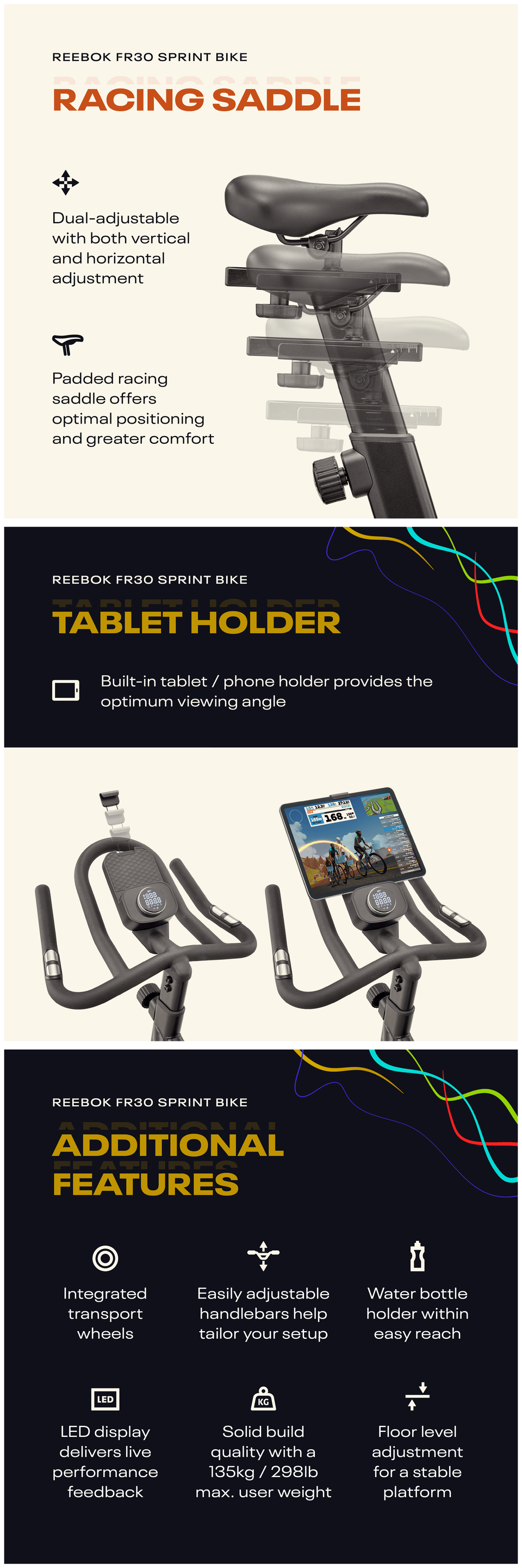 Reebok FR30 Sprint Bike – Reebok US